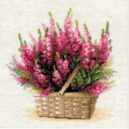 Scottish Heather Flower Cross Stitch Kit only £28.20