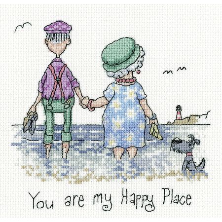 Happy Place Cross Stitch Kit only £19.80