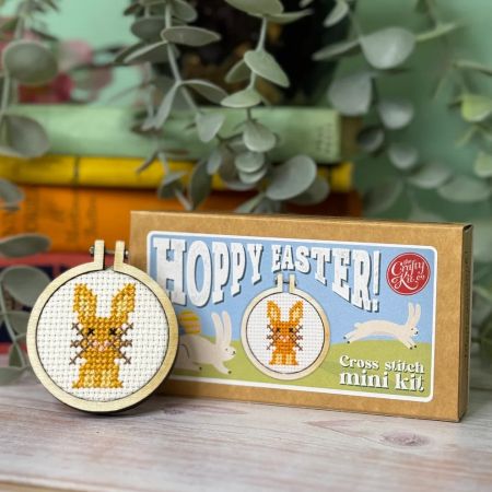 Happy Easter! (easter egg) Matchstick Mini Cross Stitch Kit only £9.50