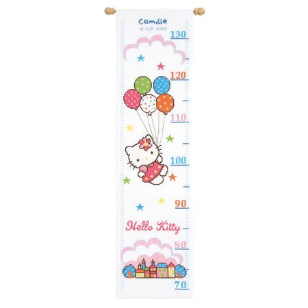 Hello Kitty Height Chart Cross Stitch Kit only £32.92