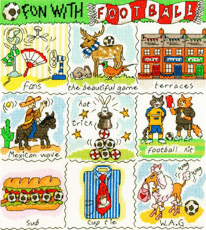 Dictionary Of Football Cross Stitch Kit only £23.54