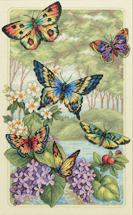 Butterfly Forest Cross Stitch Kit only £43.20