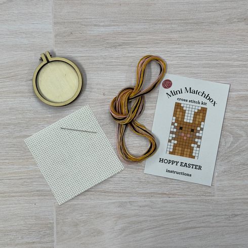 Happy Easter! (easter egg) Matchstick Mini Cross Stitch Kit only £9.50